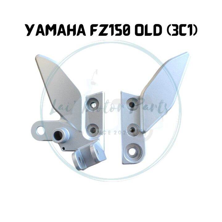 FOOTREST BRACKET FOOT REST YAMAHA FZ150 OLD FZ150I OLD 3C1 FOOTREST ...