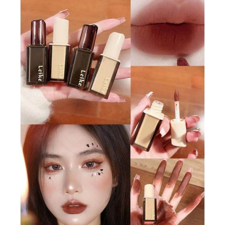 Powder Mist Original Matte Velvet Lip Mud Lip Tint Longlasting ...