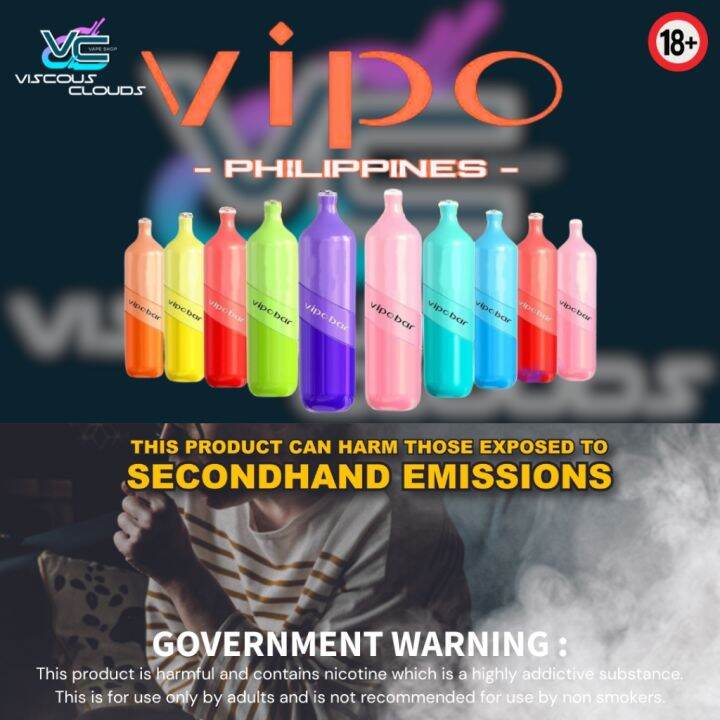 VAPE MOD KIT Vipo Pro Premium 6000 Puffs Disposable Pod Vape (LEGIT ...