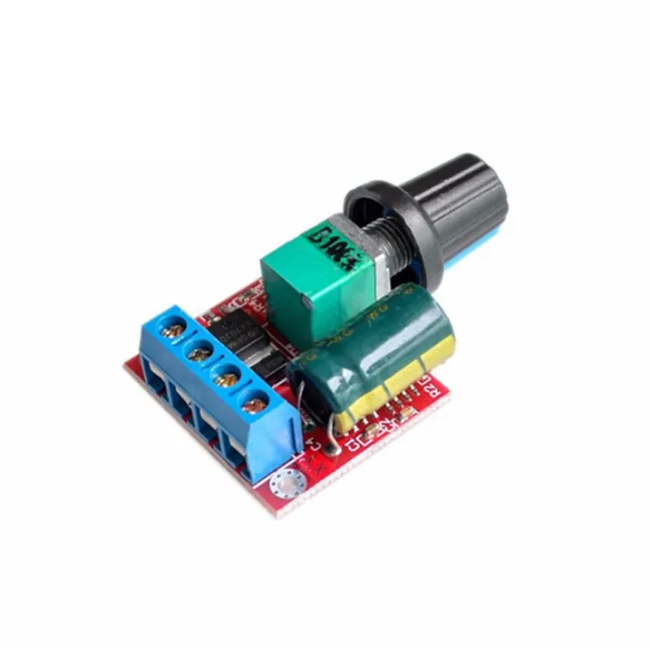 5A 90W PWM 12V DC Motor Speed Controller Module DC-DC 4.5V-35V Adjustable Speed | Lazada.co.th