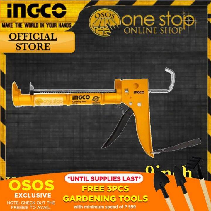 Ingco Original Caulking Gun 9 Ø55mm with Cutting Function HCG0909 ...