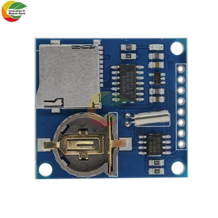 Mini DS1307 V1.0 Real Time Clock Logger Data Logger โมดูลขยาย Micro Memory Card Slot สําหรับ ...
