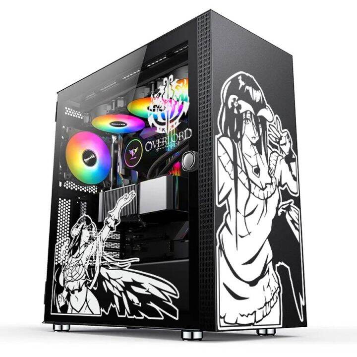 Overlord Albedo สติกเกอร์ลายอะนิเมะ Casing PC ลายการ์ตูนสำหรับผิวแชสซี ...