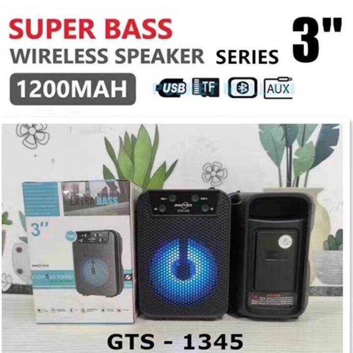 SJW KTS-1272 4" WIRELESS BLUETOOTH SPEAKER BIG SOUND | Lazada PH