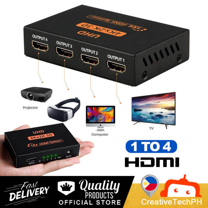 HDMI Splitter 4K x 2K (4K UHD Ultra High Definition) | Lazada PH HDMI Splitter 4K x 2K (4K UHD Ultra High Definition) | Lazada PH