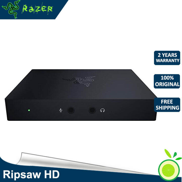 Razer Ripsaw HD Original Game Capture Card 1080p at 60FPS Stream 4K ...