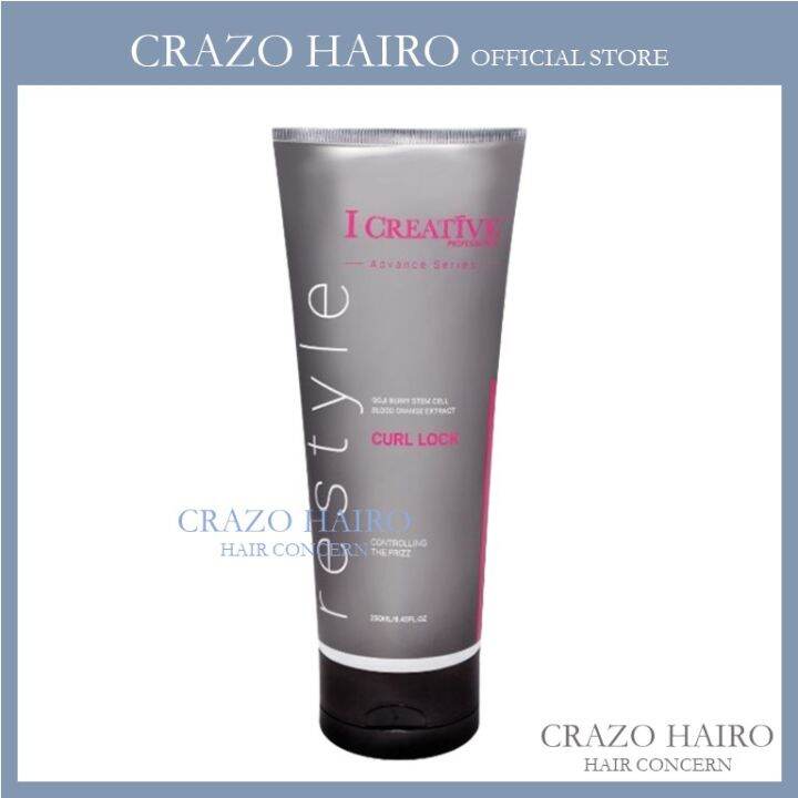 I-Creative Restyle Curl Lock Cream 250ml | Lazada