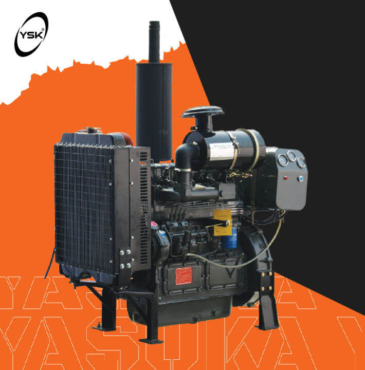 MESIN DIESEL ZH 4100 D YASUKA | MESIN DIESEL 4 CYLINDER YASUKA | Lazada ...