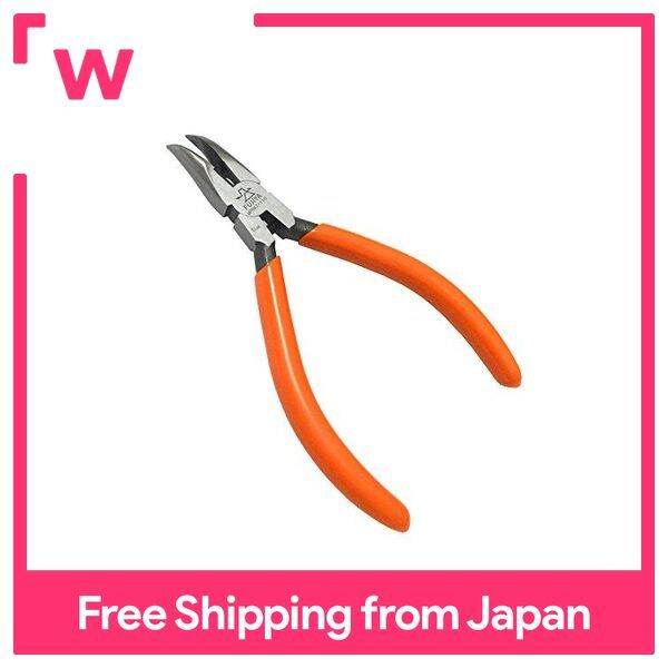 Fujiya Mini-Tech คีมจมูกสั้นโค้งแนวตั้ง (ไม่มีร่อง) MP9AT-110 110มม ...