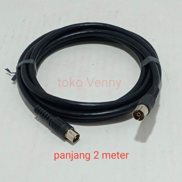Kabel Anten Dari STB Ke TV Panjang Kabel 1 Meter 2 Meter 5 Meter 10 ...