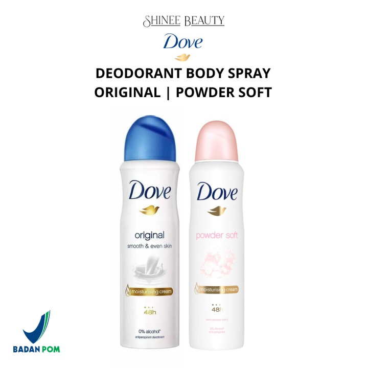 Dove Women Antiperspirant Aerosol Original | Powder Soft - Deodorant ...