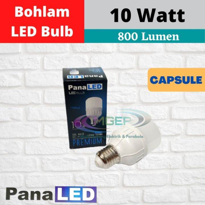 Lampu LED Panaled Premium 10 Watt By luby Bohlam LED Super Murah | Lazada Indonesia