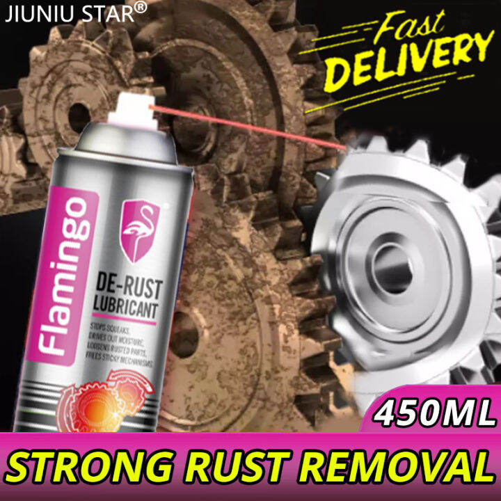 No rust for 10 years Flamingo 450ml rust remover for metal rust remover ...