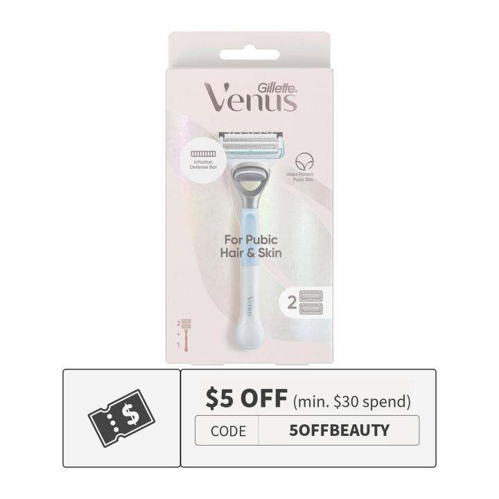 Venus For Pubic Hair & Skin Women's Razor at Chastity Dowling blog