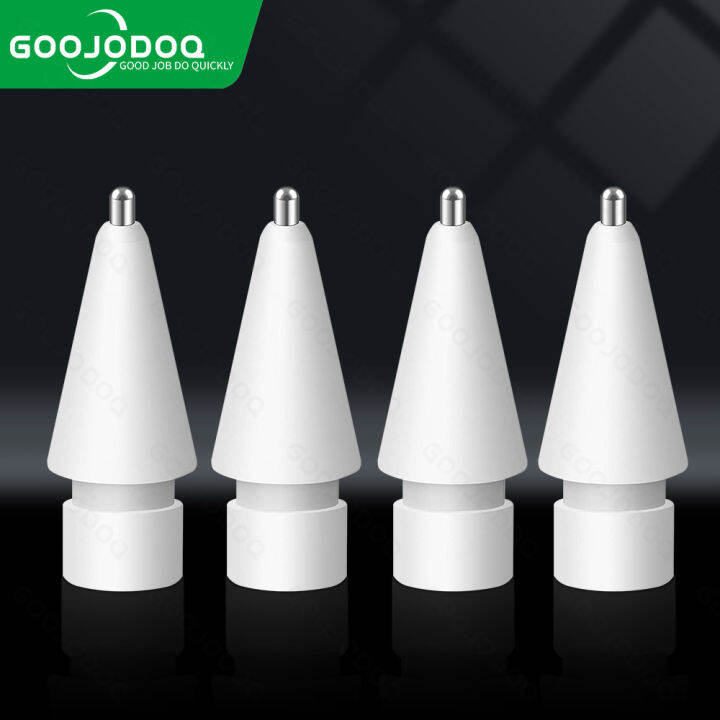 GOOJODOQ Metal Replacement Tip Nib For Apple Pencil 2 1 iPad Pencil ...