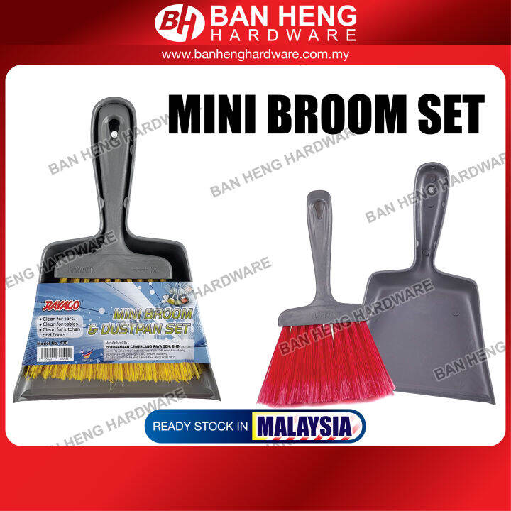 Rayaco Brand Mini Broom With Dustpan Set | Lazada