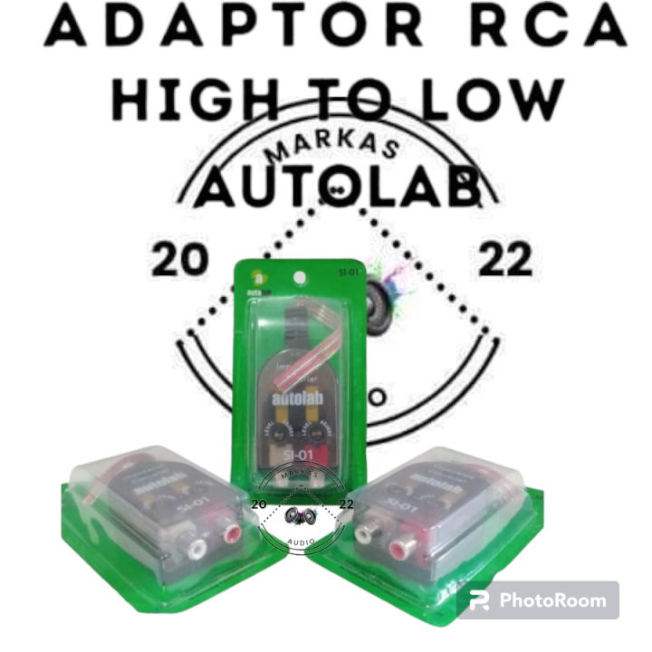 Hi To Low Adaptor Impedance Converter AutoLab SL-01 | Lazada Indonesia