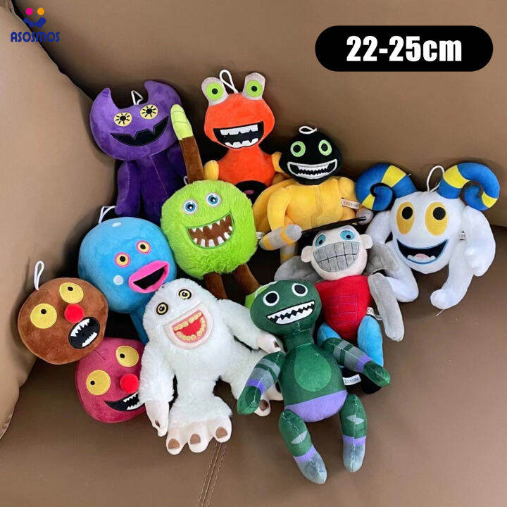 ASM My Singing Monsters Wubbox Plush Toys Green Furcorn Stuffed Dolls ...