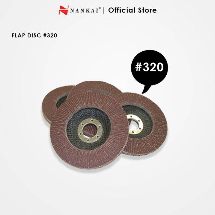 Amplas Susun / Flap Disc #320 Nankai | Lazada Indonesia