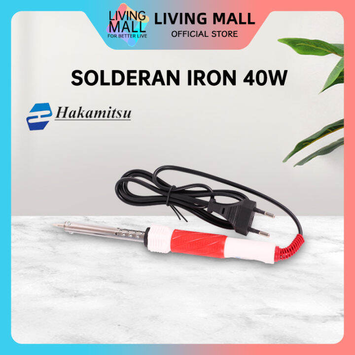 Solderan Iron 40 Watt / Solderan Rumah / Solder Servisan / Merk ...