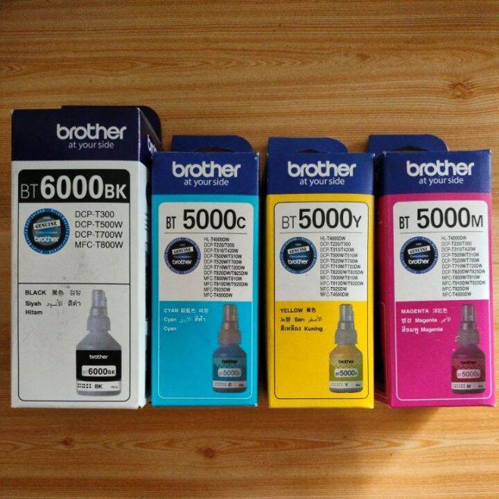 Brother Ink BT6000BK D60BK BK M C Y 100% Original | Lazada PH