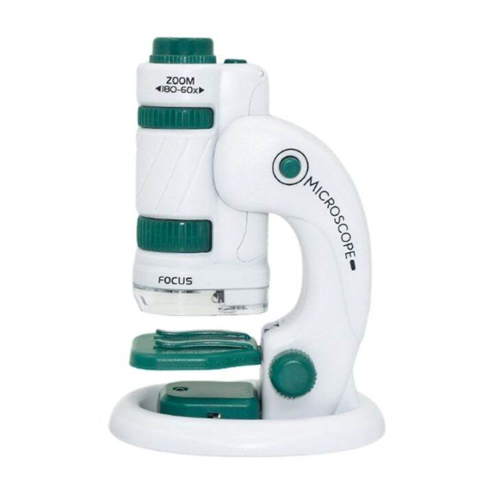 Portable Microscope for Kids 8-12 60-180X Professional Microscope with ...
