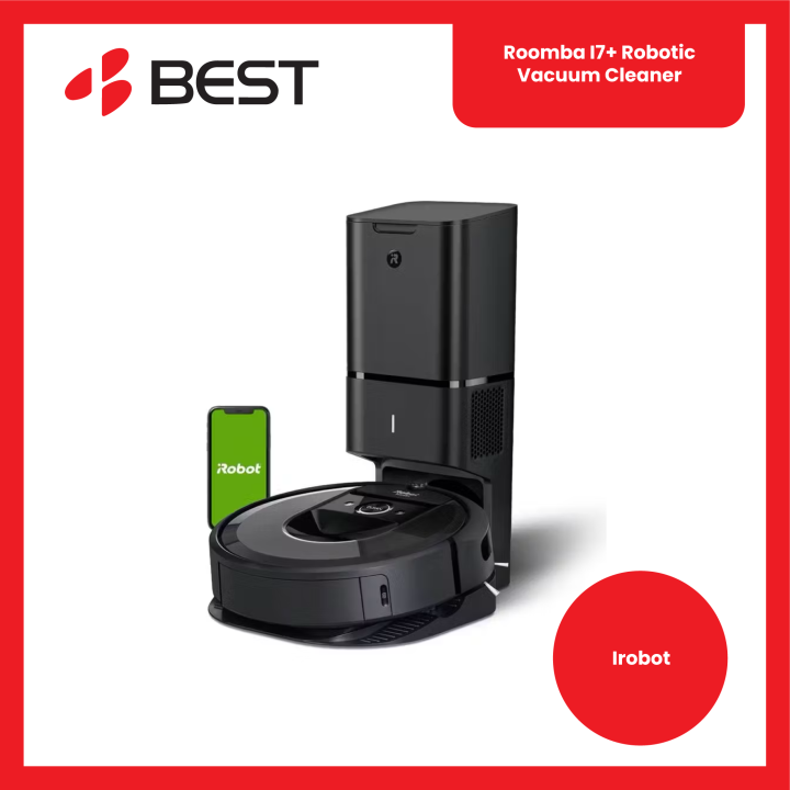 iRobot Roomba i7+ Robotic Vacuum Cleaner | Lazada