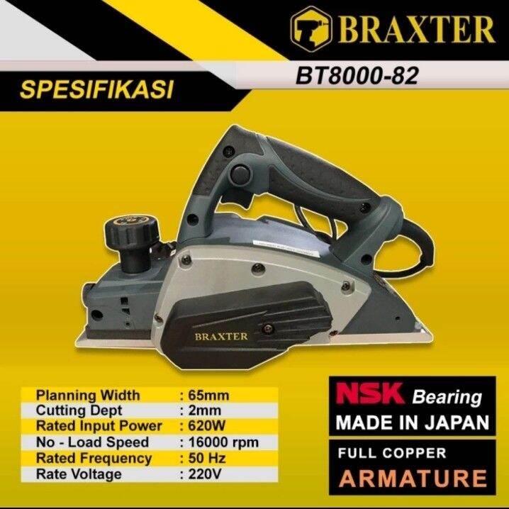 MESIN SERUT KAYU / PLENER BRAXTER BT8000-82 MESIN PASAH KAYU | Lazada Indonesia