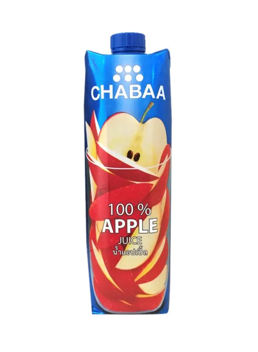 Chabaa Apple juice 1L set of 3 | Lazada PH