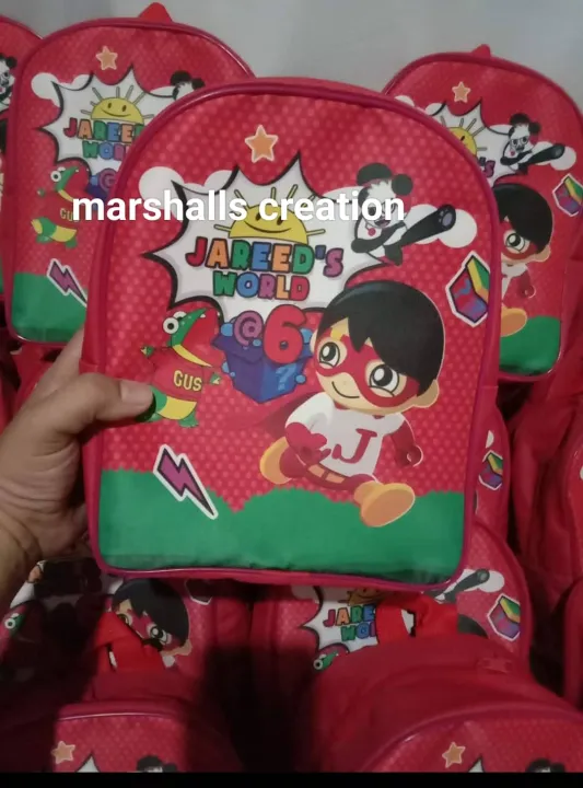 Ryan's World Backpacks PERSONALIZED ITEMS | Lazada PH
