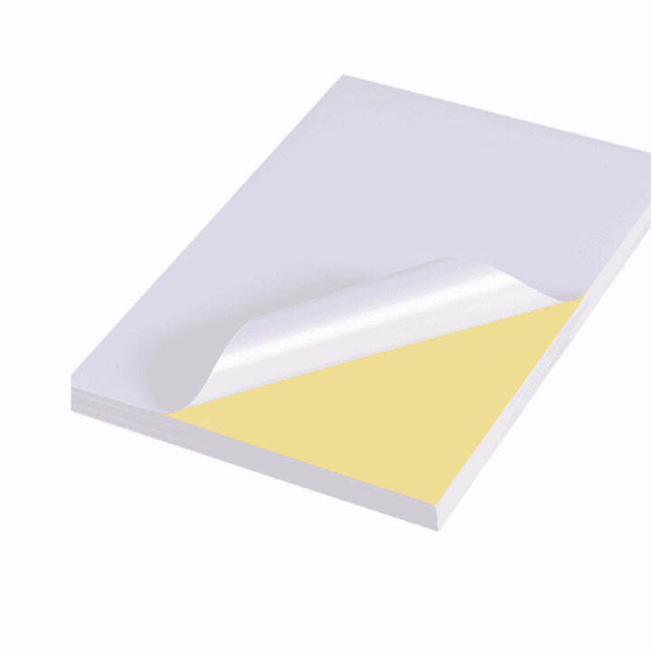 KERTAS STIKER LABEL HVS A4 (isi 100) | Lazada Indonesia