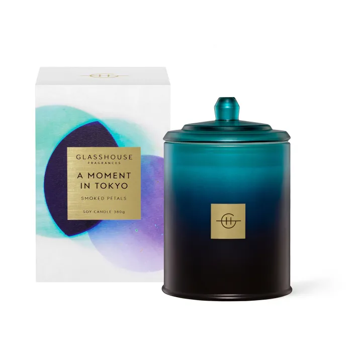 Glasshouse Large Triple Scented Candle 380g - A MOMENT IN TOKYO ...