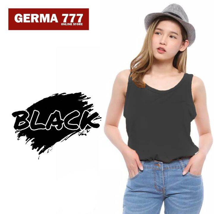 TANGTOP WANITA / KAOS DALAM CEWEK / TANGTOP WANITA POLOS TALI BESAR ...