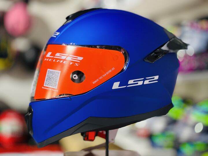 LS2 FF802 FLASH Full-Face Single Visor Helmet + Free Clear Visor ...