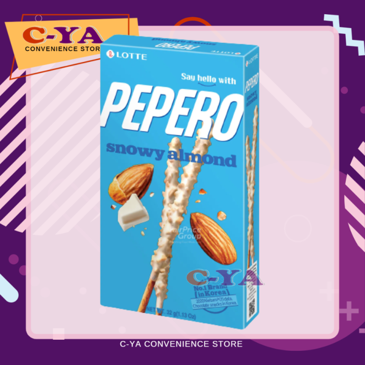 LOTTE PEPERO Snowy Almond 32g | Lazada PH