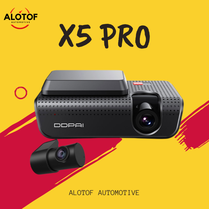DDPAI X5 Pro Dash Cam 4K UHD Dual Cam Recorder WiFi DVR | Lazada