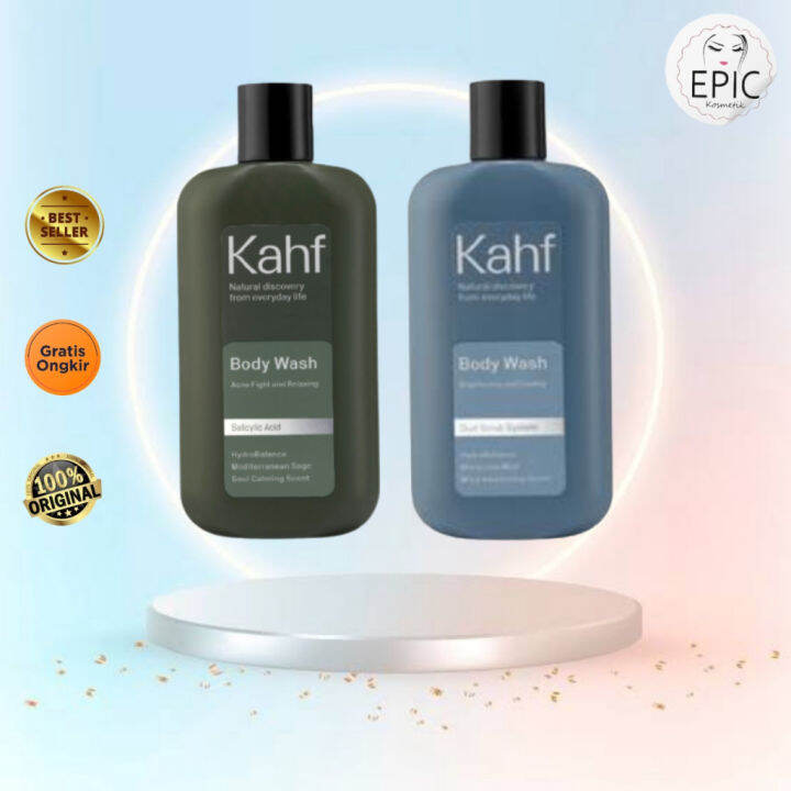 KAHF Body Wash Brightening and Cooling 200ml | Lazada Indonesia