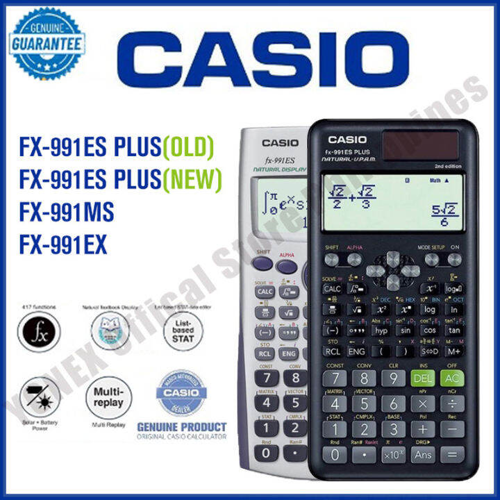 Casio Scientific Calculator FX-991ES Plus Function Scientific Calculator for Professional Use by ...