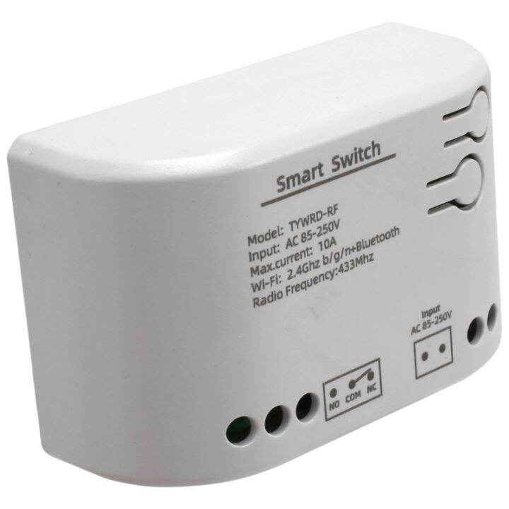 1CH RF Smart Switch AC85-250V WIFI Tuya Remote Control 433 Light Switch ...