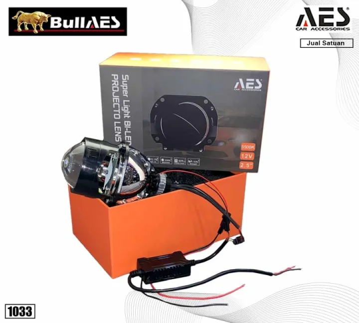 BILED AES WST 2.5 GEN 1 HeadLight Projector Merk AES | Lazada Indonesia