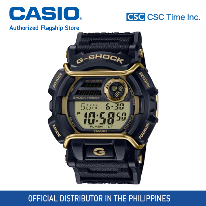 Casio G-Shock (GD-400GB-1B2DG) Black Resin Strap Shock Resistant 200 ...