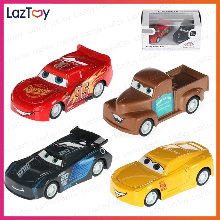 Disney Pixar Cars Die-Cast Mini Racers 2-Pack Vehicles Miniature ...