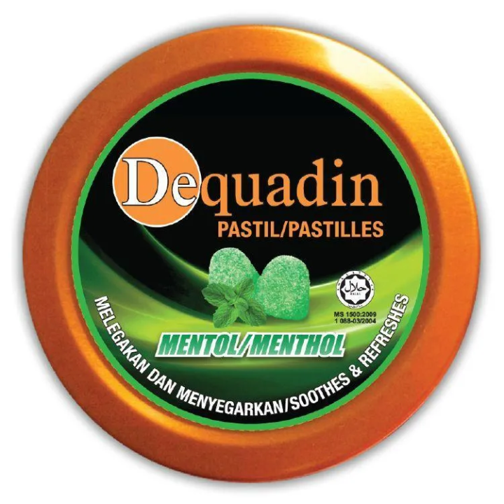 Dequadin Pastilles Menthol Flavour 50g | Lazada