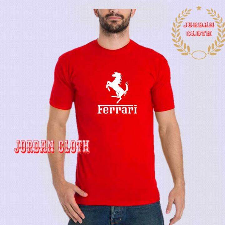 Tshirt Baju Kaos Ferrari Kuda Most Populer | Lazada Indonesia