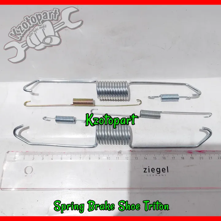 Spring Brake Shoe / Per Kampas Rem / Per Pirodo Mitsubishi Triton | Lazada Indonesia