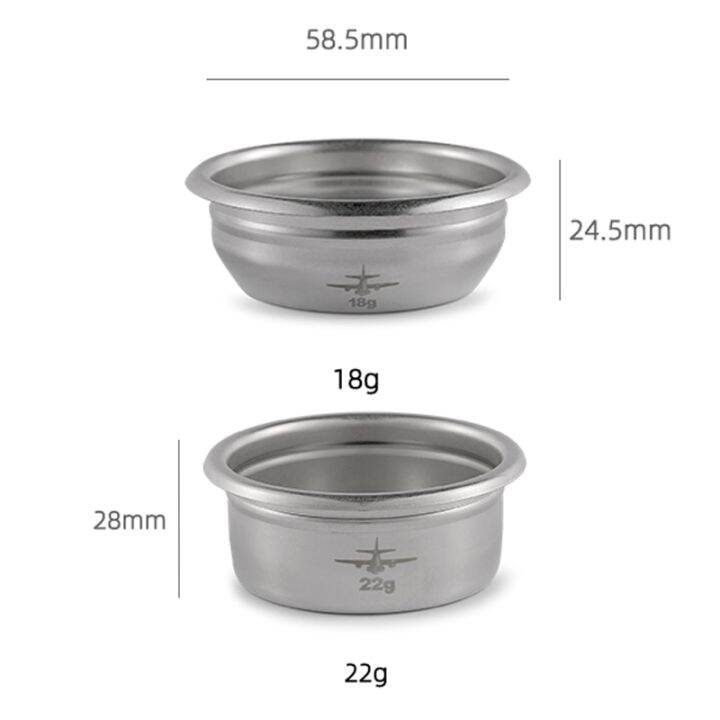 MHW-3BOMBER 58Mm Espresso Maker Filter Basket Detachable Stainless ...
