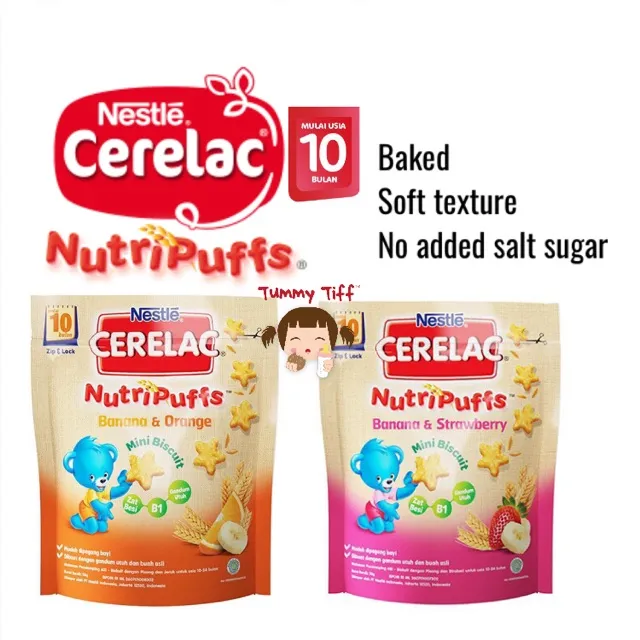 Nestle CERELAC NutriPuffs 25g/ Nestle Cerelac nutri puff / nestle ...