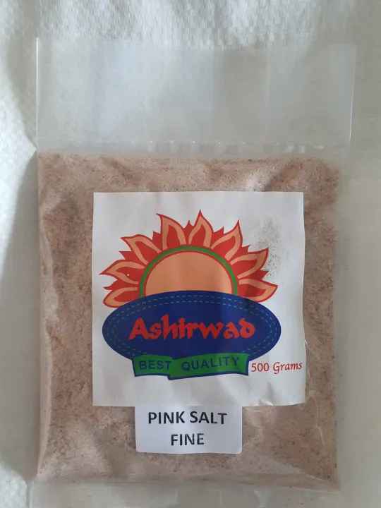 Ashirwad Himalayan Pink Salt (Fine) 500g เกลือหิมาลัยสีชมพู (ละเอียด ...