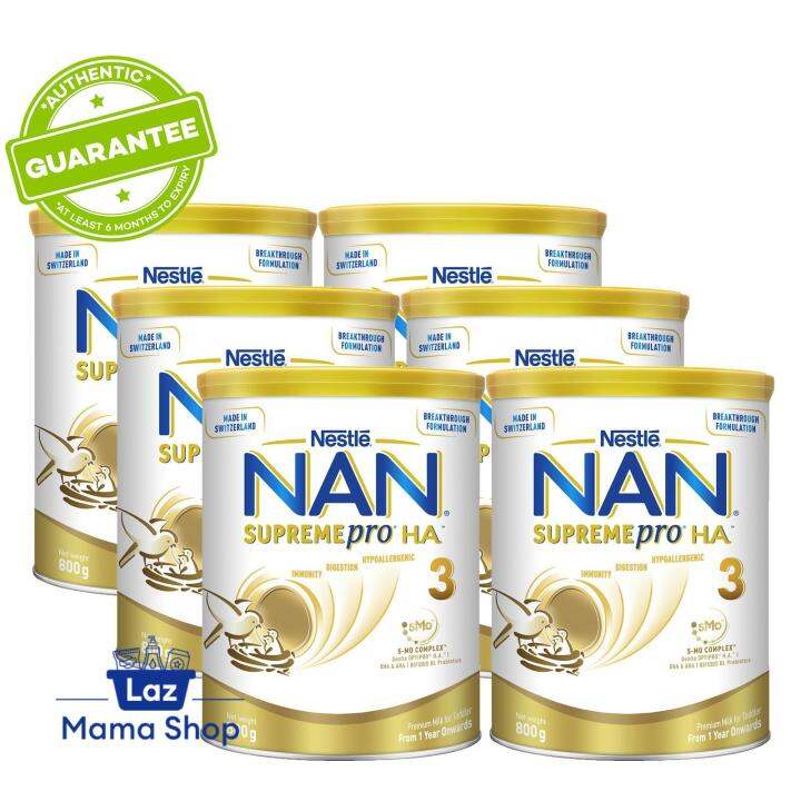 Nestle NAN SUPREMEPRO H.A. Growing Up Milk Carton - Stage 3 Milk Powder ...