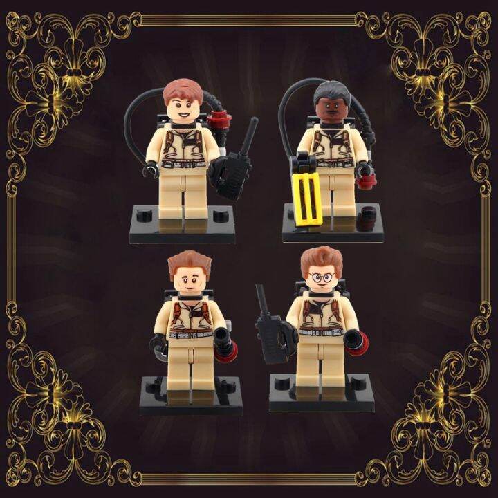 Ghostbusters Ray Peter Egon Winston TV Movie Minifigures Bricks ...
